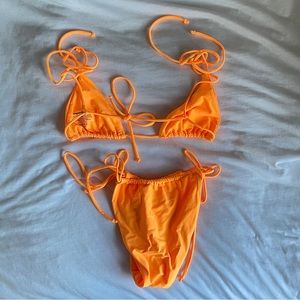 REVOLVE | Swim | Revolve Orange Bikini Set | Poshmark